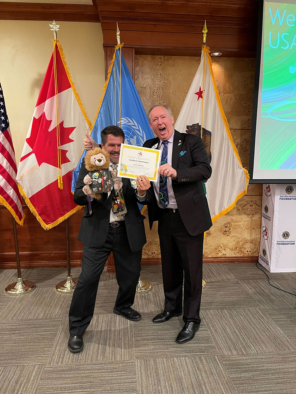 Little Ambassador Takes Leos Around the World - Lion Magazine